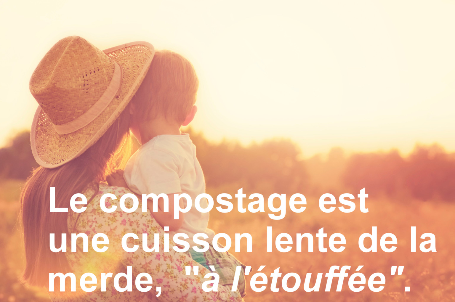 À chacun sa merde - Oui